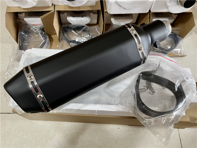 Carbon Fiber Motorcycle Exhaust Muffler Pipe