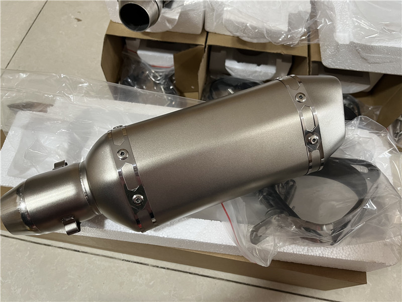 Carbon Fiber Motorcycle Exhaust Muffler Pipe